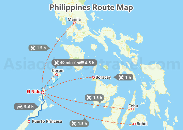 Detailed Map Of The Philippines Tracking Your Way Around The Philippines