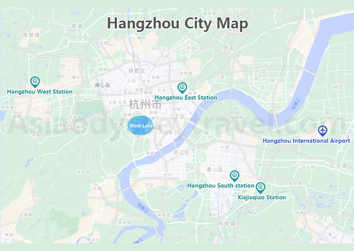 Hangzhou City Maps: Hangzhou Map with Attractions, Location (2025)
